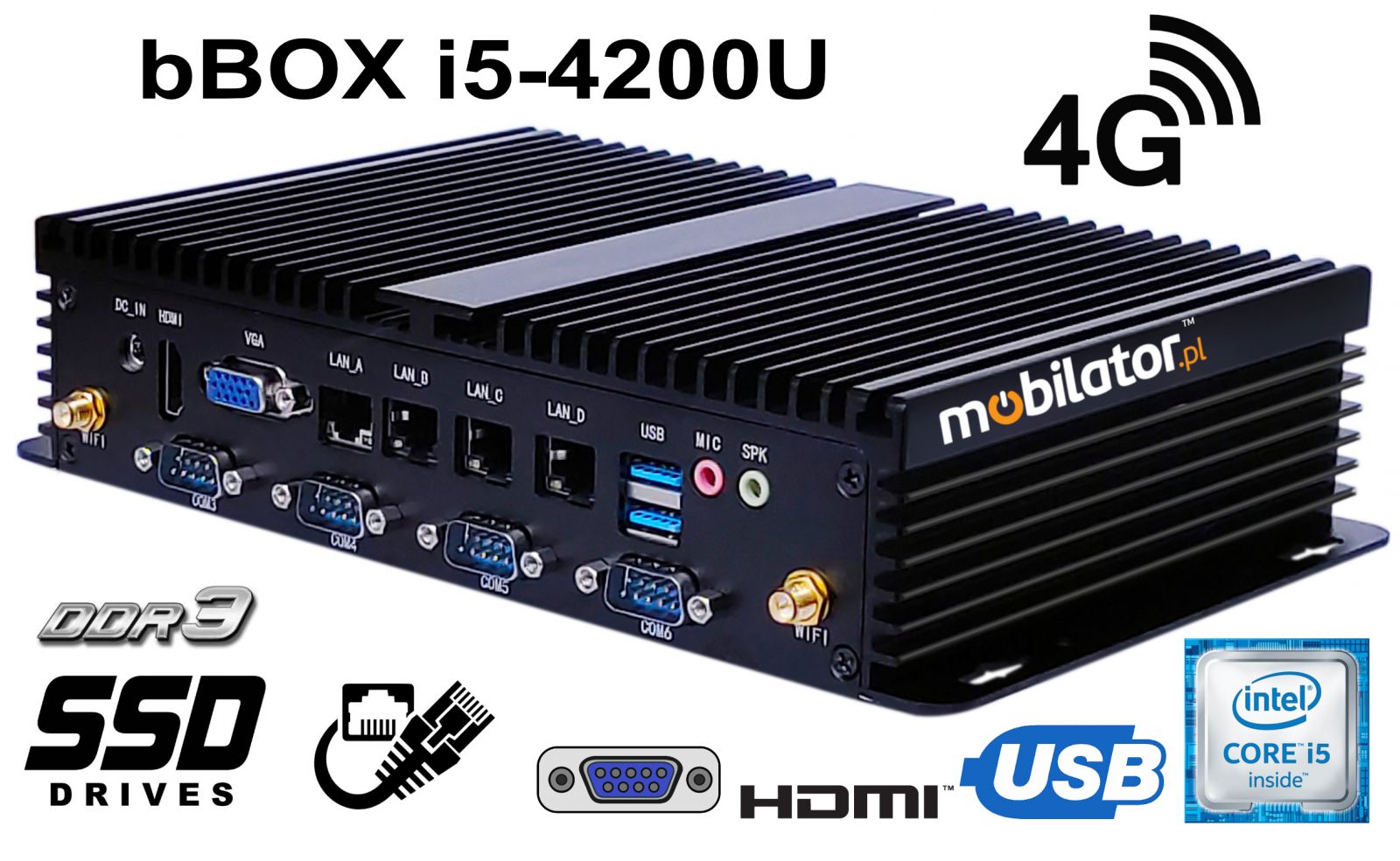 mobilator.pl | bBOX i5-4200U v.6 - Waterproof Industrial PC with 4G LTE ...